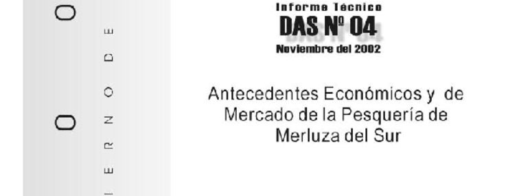 Merluza del Sur - SUBPESCA Publicaciones y Estudios